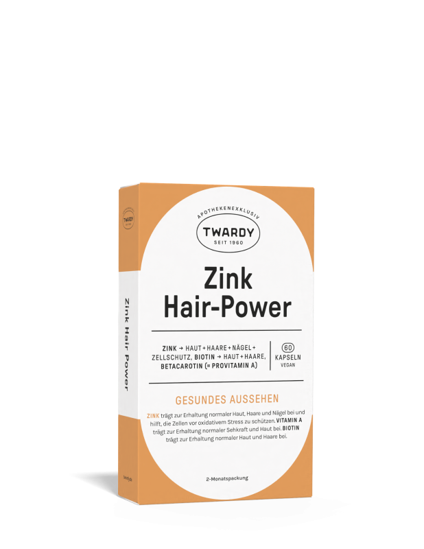 Zink Hair-Power – Der Glanz-Garant für Haut, Haare & Nägel | Twardy