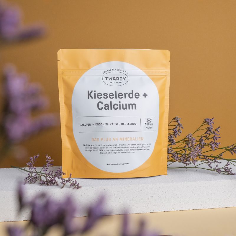 Kieselerde + Calcium-Pulver – Struktur-Bewahrer für Haut & Knochen | Twardy