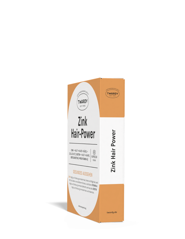 Zink Hair-Power – Der Glanz-Garant für Haut, Haare & Nägel | Twardy